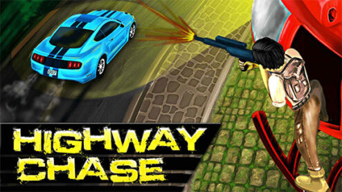 Highway Chase - Action, Arcade and Shooting Game - Riseup Labs