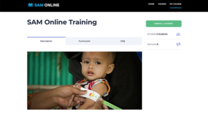 Severe Acute Malnutrition (SAM) Online Training - Riseup Labs