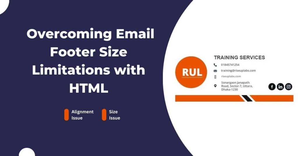 Overcoming Email Footer Size Limitations with HTML: A Technical Case ...